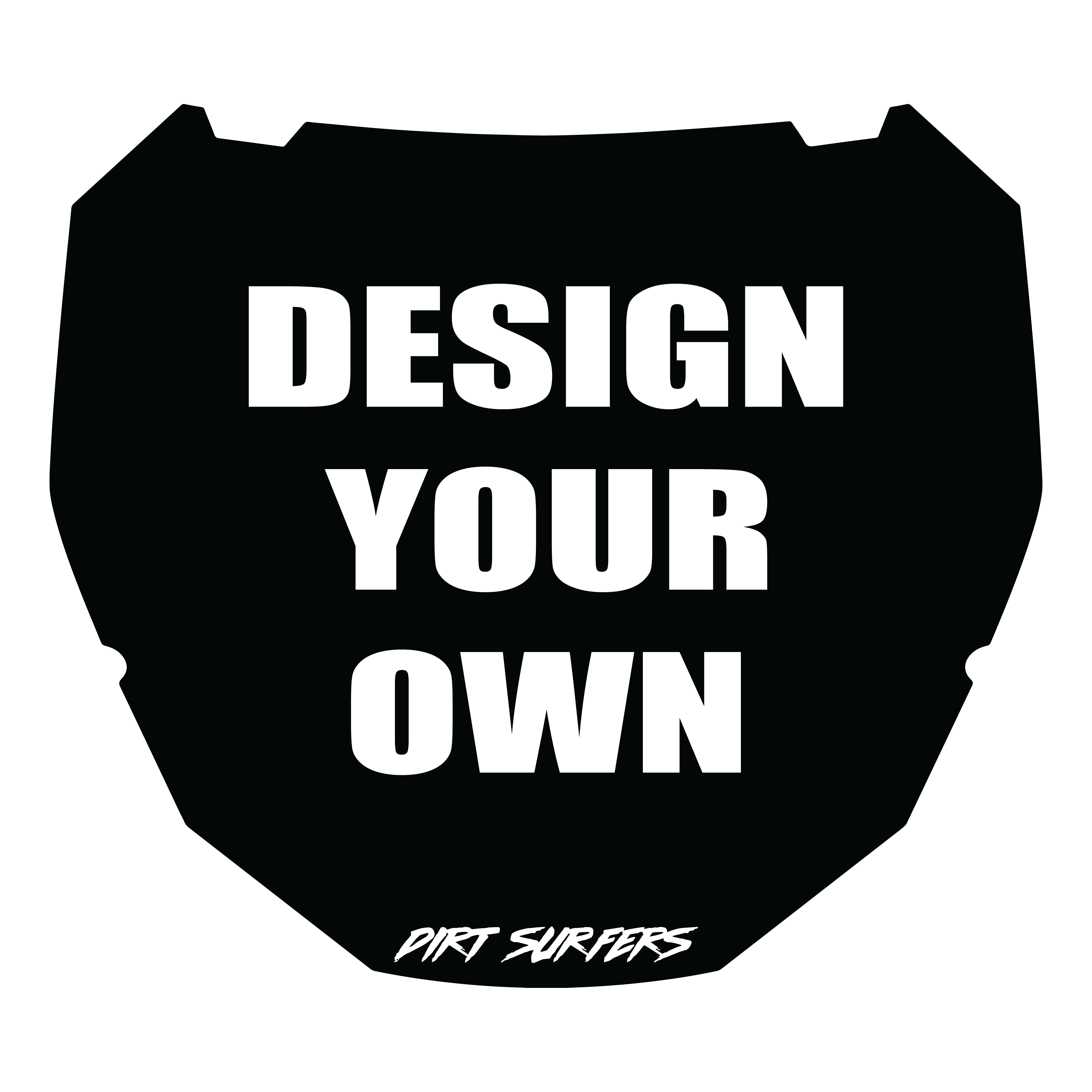ODI Number Plate Decal - Design Your Own – Dirt Surfers