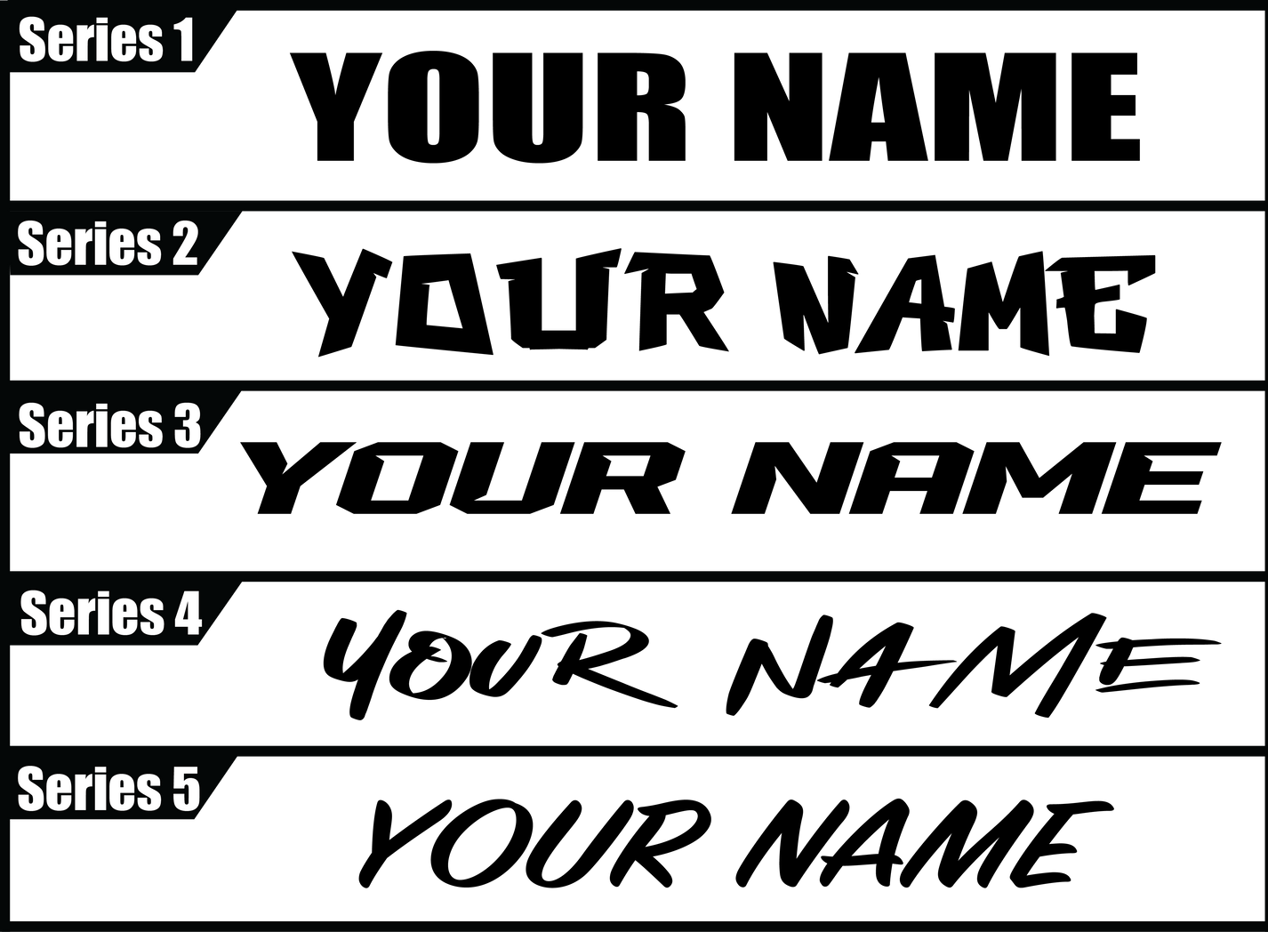 Surron Number Plate Decal – Dirt Surfers