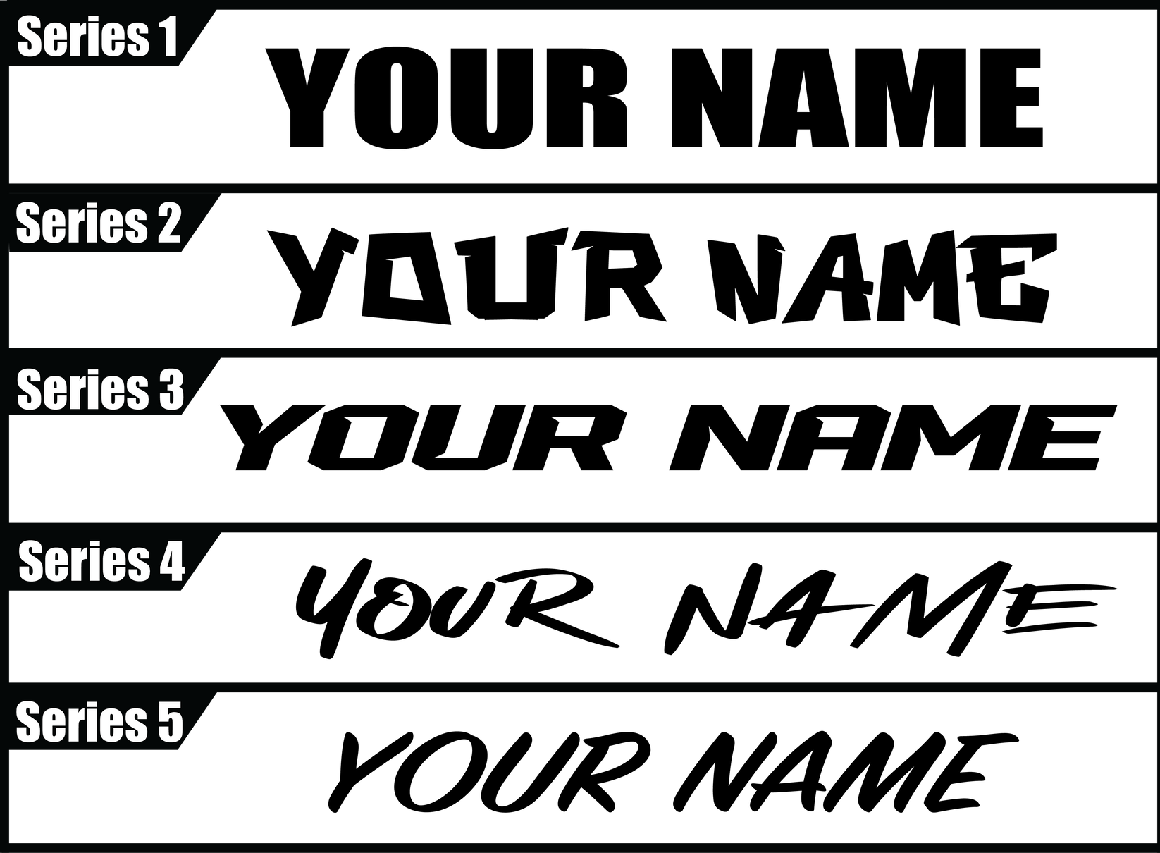 ODI Number Plate Decal – Dirt Surfers